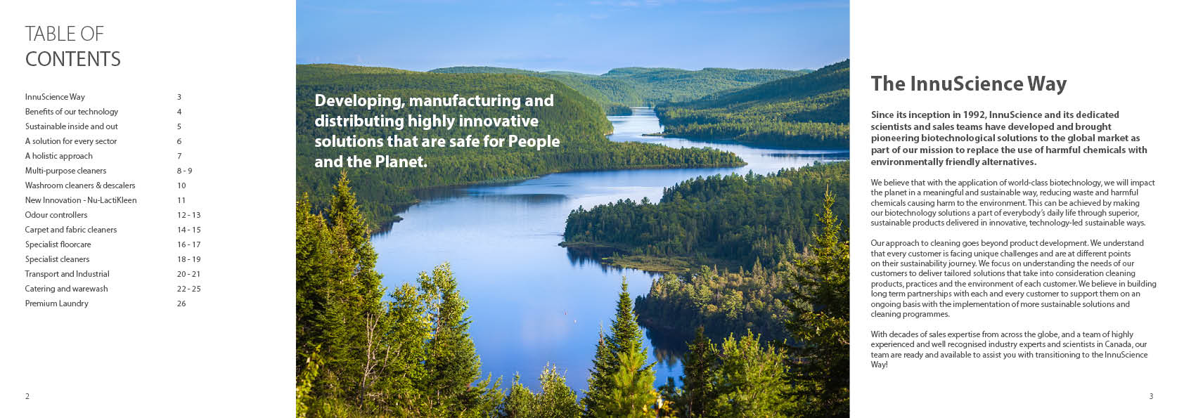 InnuScience Product Brochure | InnuScience UK Portal